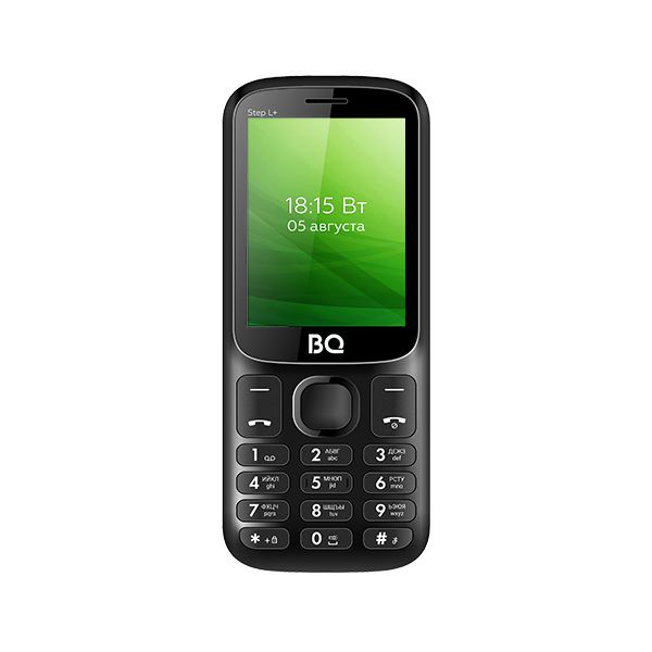 Мобильный телефон BQ 2440 Step L+ Dark/Green