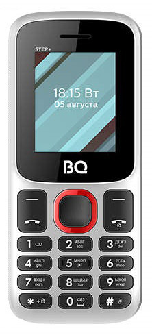 Мобильный телефон BQ 1848 Step+ White/Red