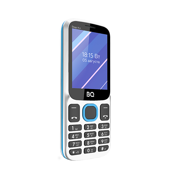 Мобильный телефон BQ 2820 Step XL+ White/Blue