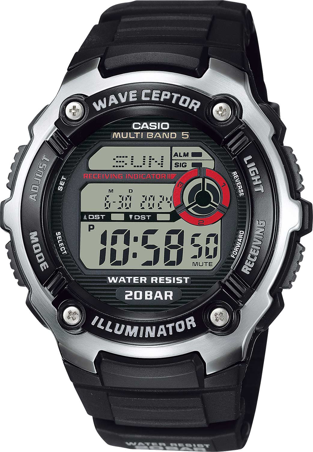 Наручные часы мужские Casio WV-200R-1AEF черные