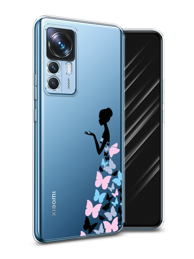 Чехол Awog  на Xiaomi 12T / Сяоми 12T "Платье из бабочек"