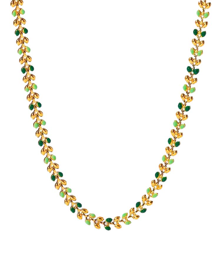 Ожерелье из латуни 37,5 см Nouvelle mode GSP0479