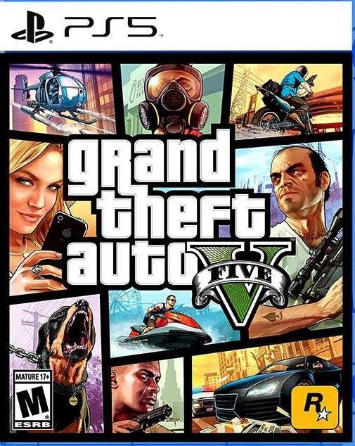 Игра Grand Theft Auto V (GTA 5) (PS5, русская версия)