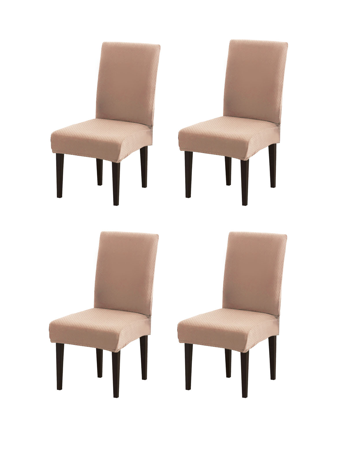 Комплект чехлов на стул со спинкой LuxAlto Quilting 4шт 10655