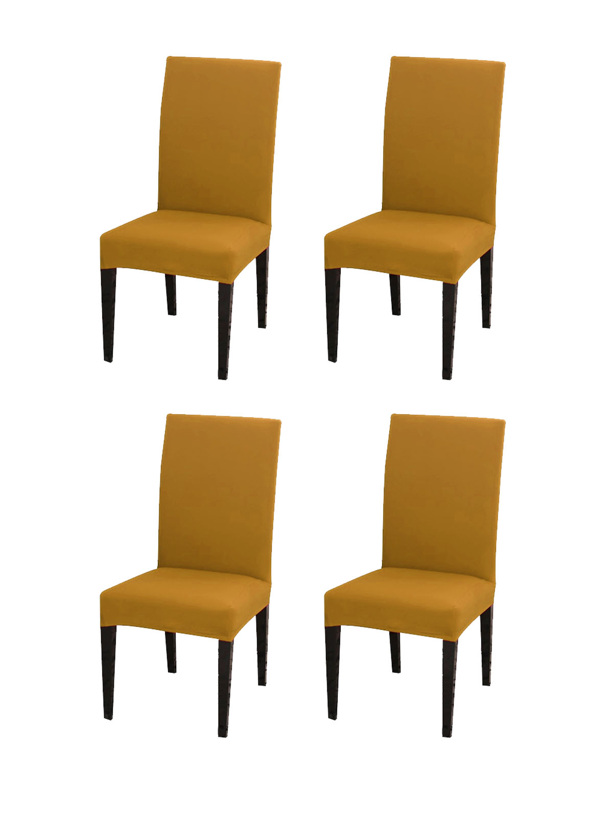 Комплект чехлов на стул со спинкой LuxAlto Jersey 4шт 10621