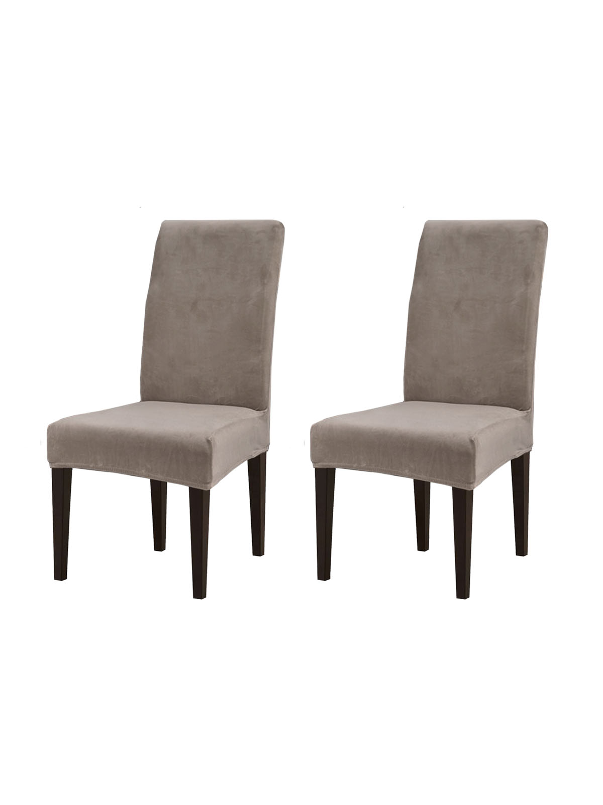 Комплект чехлов на стул со спинкой LuxAlto Вельвет 2 шт 10708