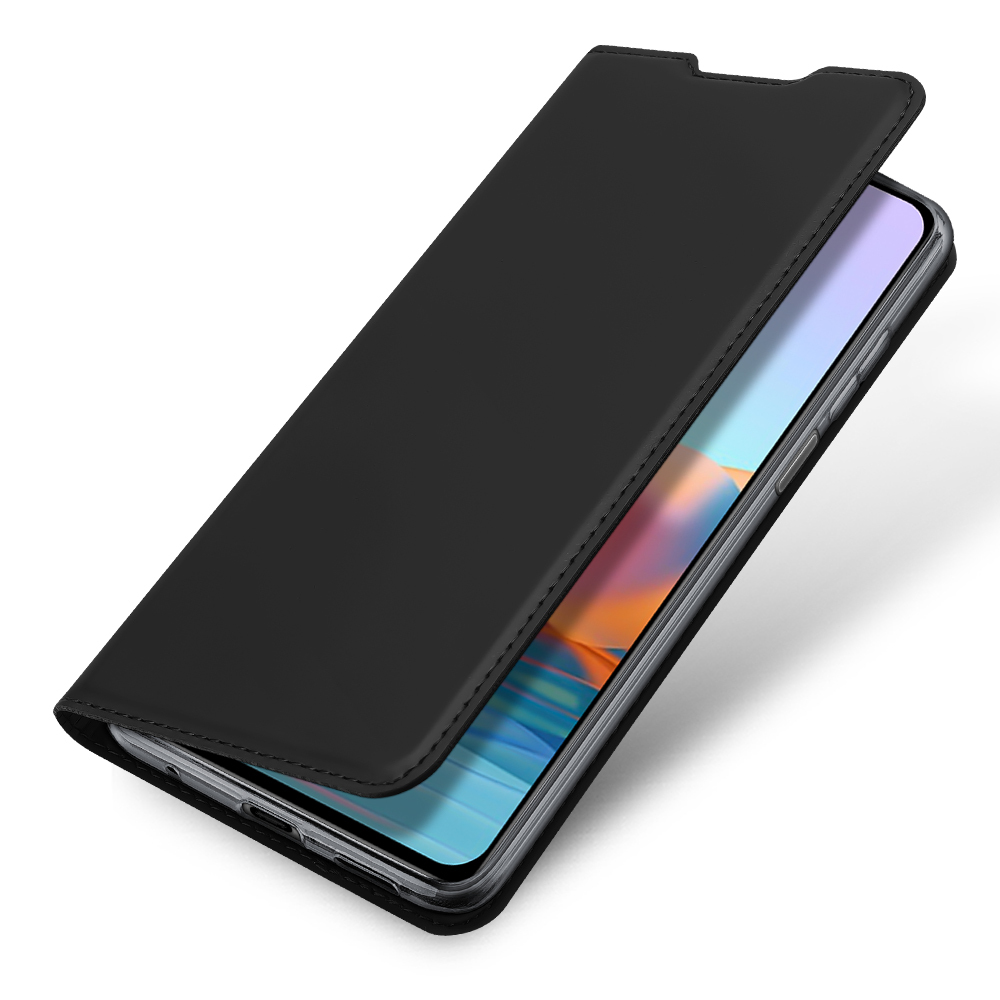 Чехол книжка для Xiaomi Redmi Note 10 Pro, Dux Ducis, черный