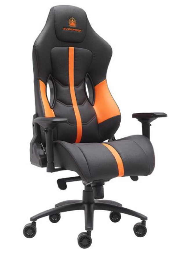 Геймерское кресло Everprof Jaguar экокожа оранжевый