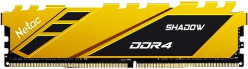 Оперативная память Netac Shadow Yellow 16Gb DDR4 2666MHz (NTSDD4P26SP-16Y)