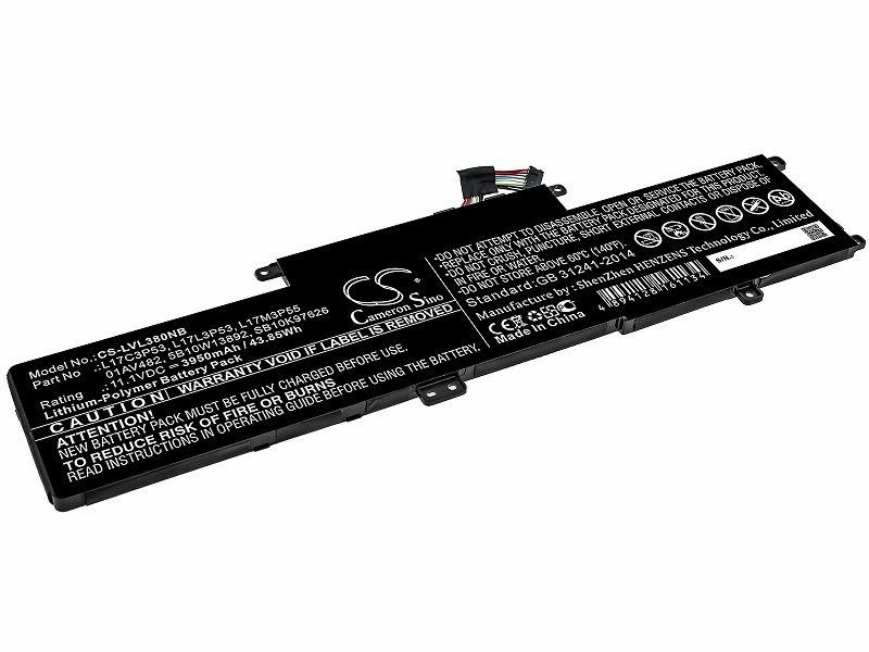 Аккумулятор для ноутбука Lenovo ThinkPad L380, L390 L17L3P53