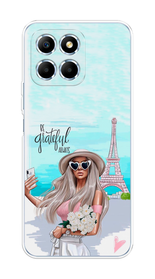 Чехол на Honor X6 "Селфи Париж"