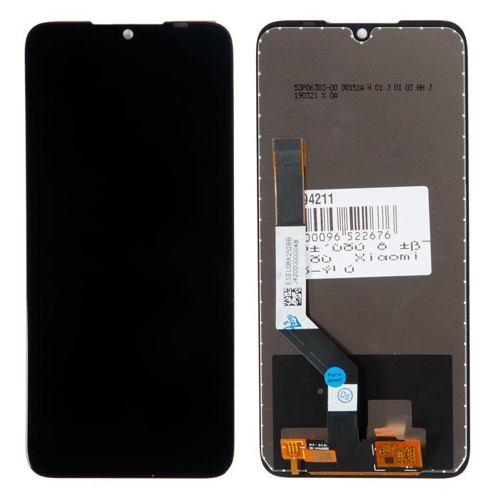 Дисплей в сборе с тачскрином для Xiaomi Redmi Note 7, черный