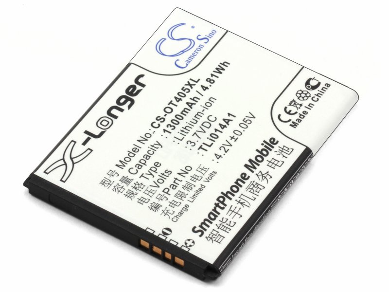 Аккумулятор для Alcatel 4030D, 5020D, MTC 970, 972 (TLi014A1)
