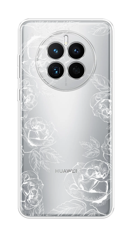 Чехол на Huawei Mate 50 "Розы графика"