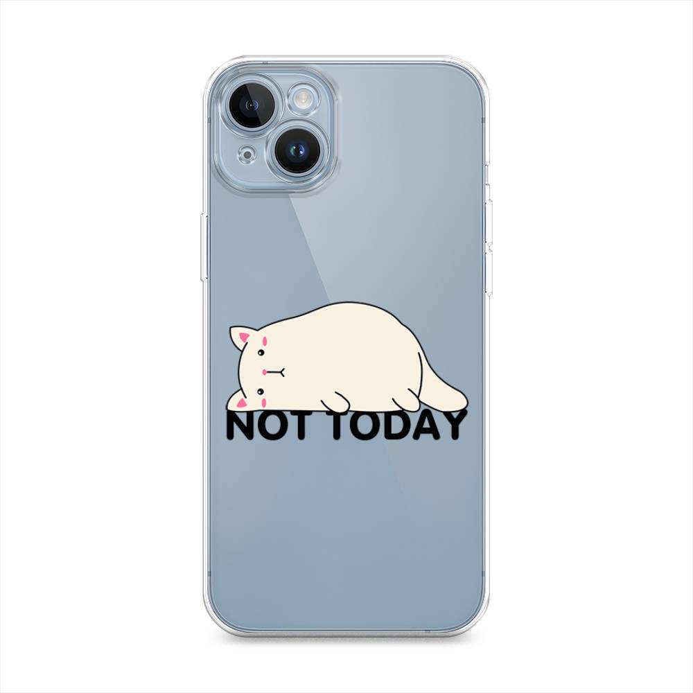Чехол на Apple iPhone 14 "Cat not today"
