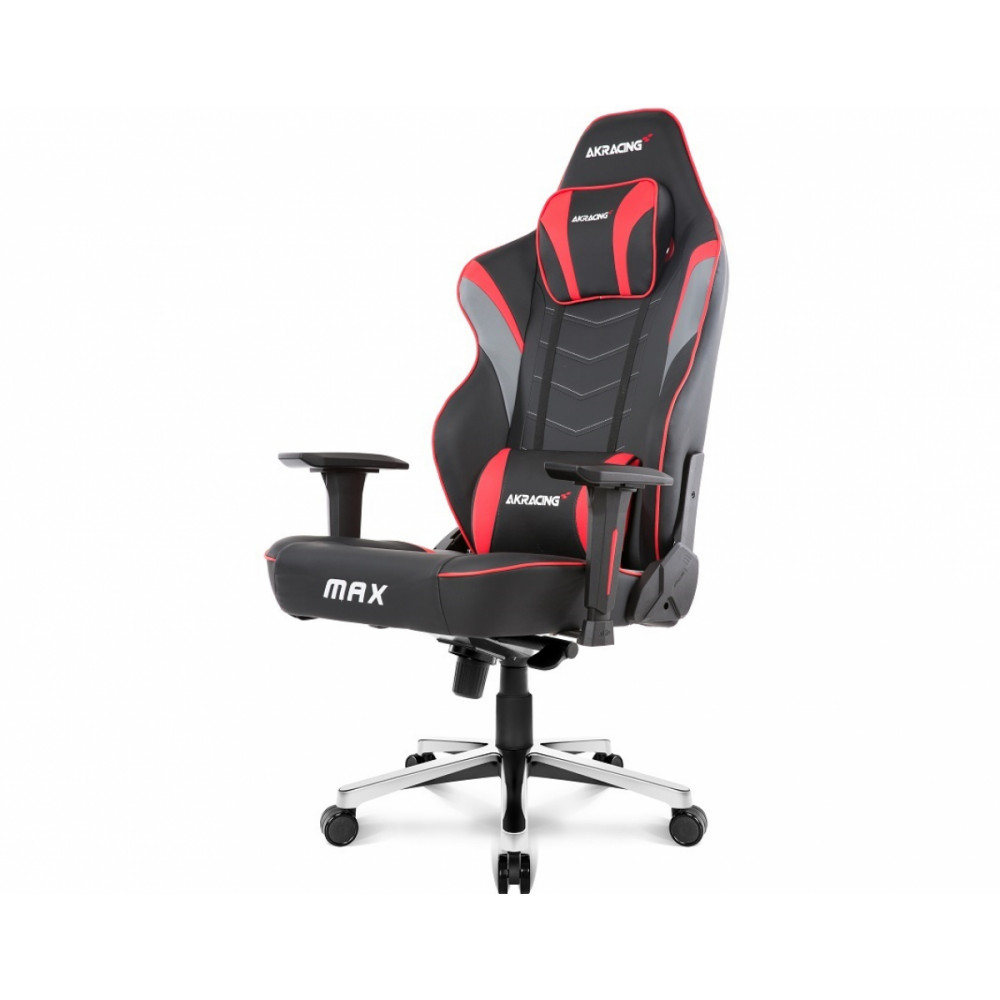 Игровое кресло AKRacing MAX Red AK-MAX-RD, черный/красный