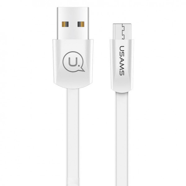 Кабель USAMS US-SJ201 USB to microUSB 1.2м White