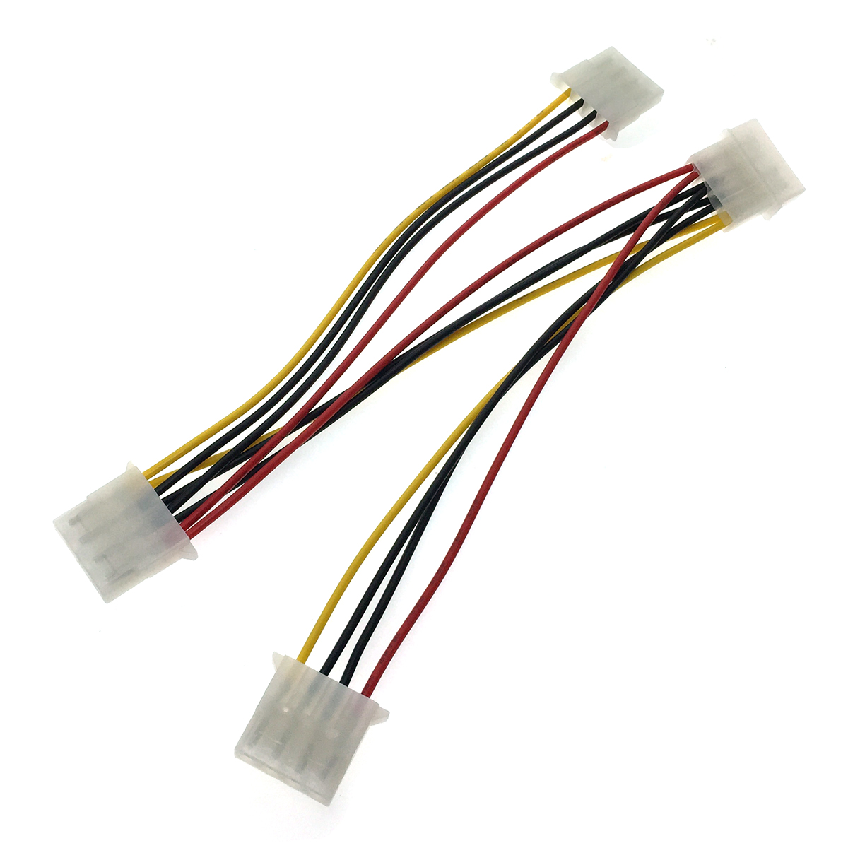 Кабель Espada Molex-3xMolex , M-F Black (E4PINM-3X4PINF)