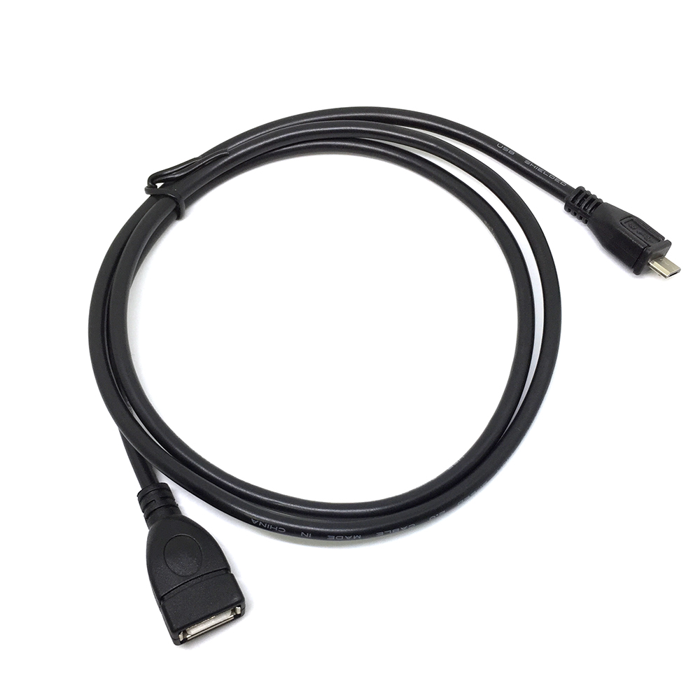 Кабель micro USB type B male to USB 2.0 type A female, OTG