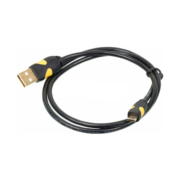 Кабель 2A Smooth connector micro USB B (m)-USB A(m) 0.75м Black