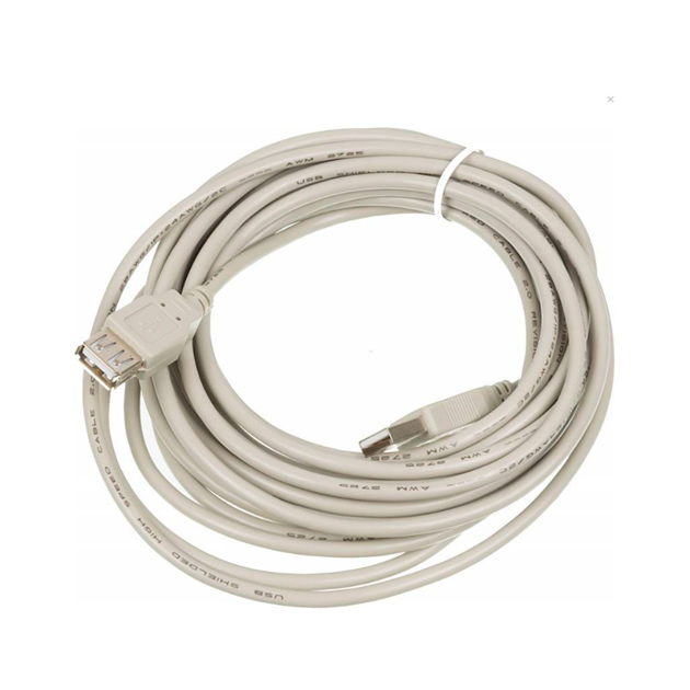 Кабель NoBrand USB A-USB A, M-F 5м White