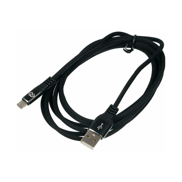 Кабель Digma USB A(m)-micro USB B (m) 2м black