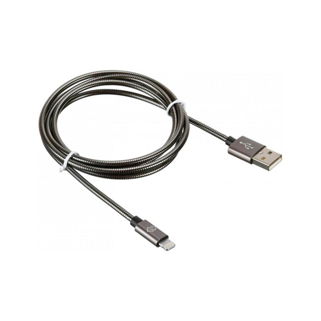 Кабель Digma USB A(m)-Lightning (m) 1.2м Grey