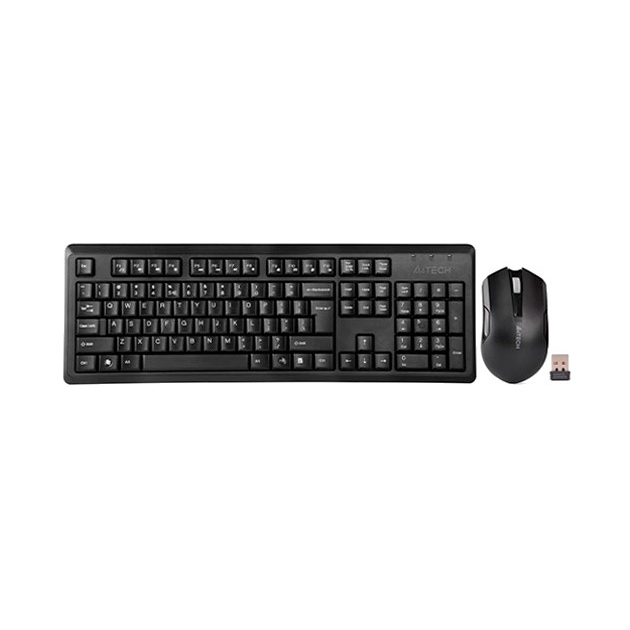 Комплект клавиатура и мышь A4Tech V-Track 4200N Black