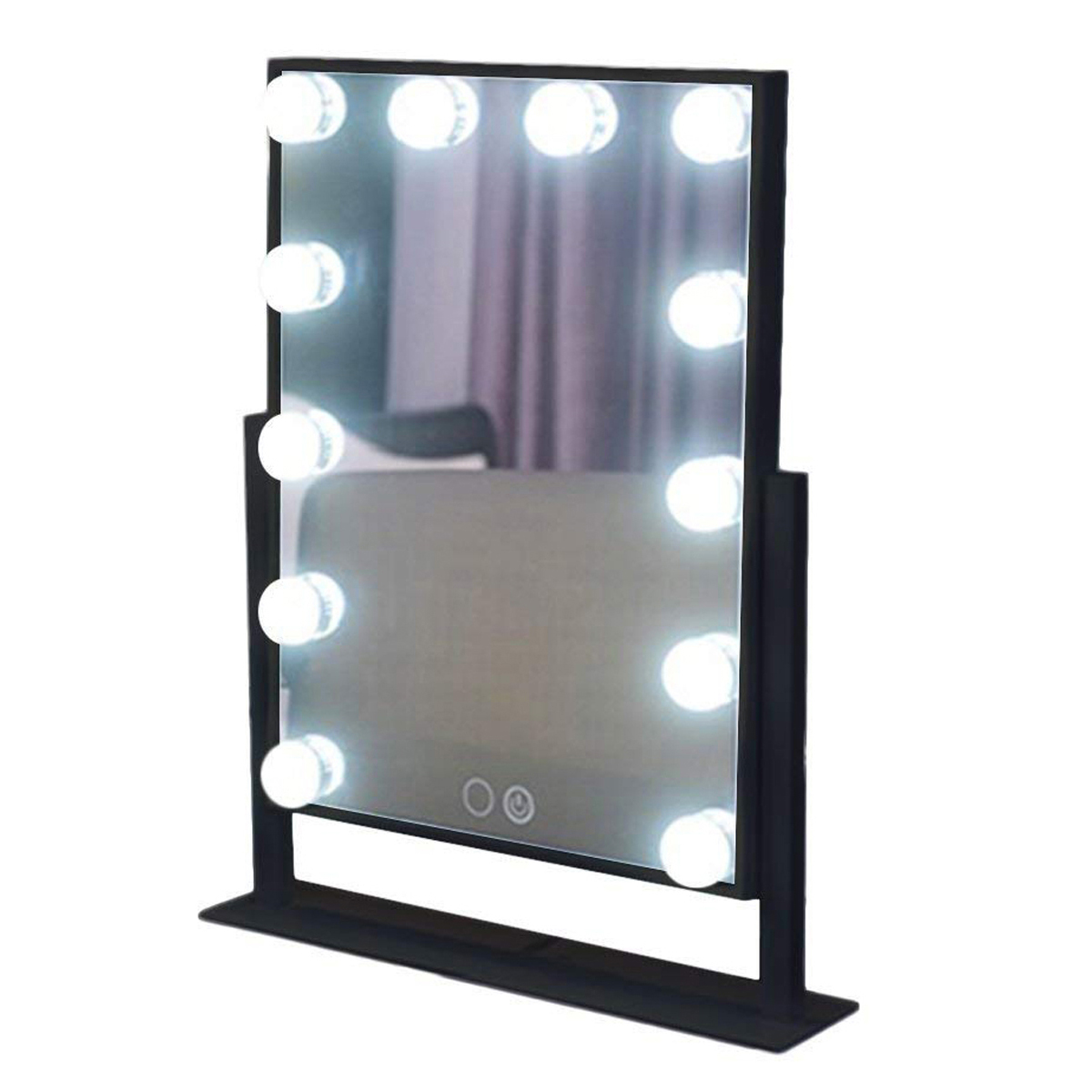 Настольное зеркало с 12 LED лампами, VenusShape VS-MIR-04