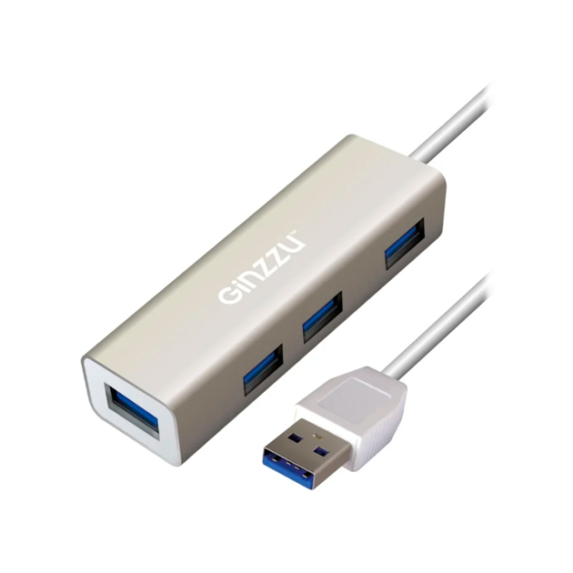 концентратор USB 3.0 Ginzzu GR-517UB на 4 порта
