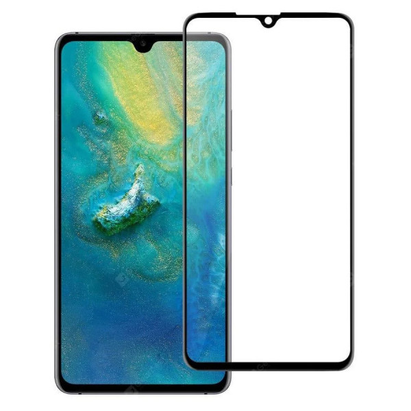 Защитное стекло 5D Full Cover для Huawei Mate 20 X (Черный)