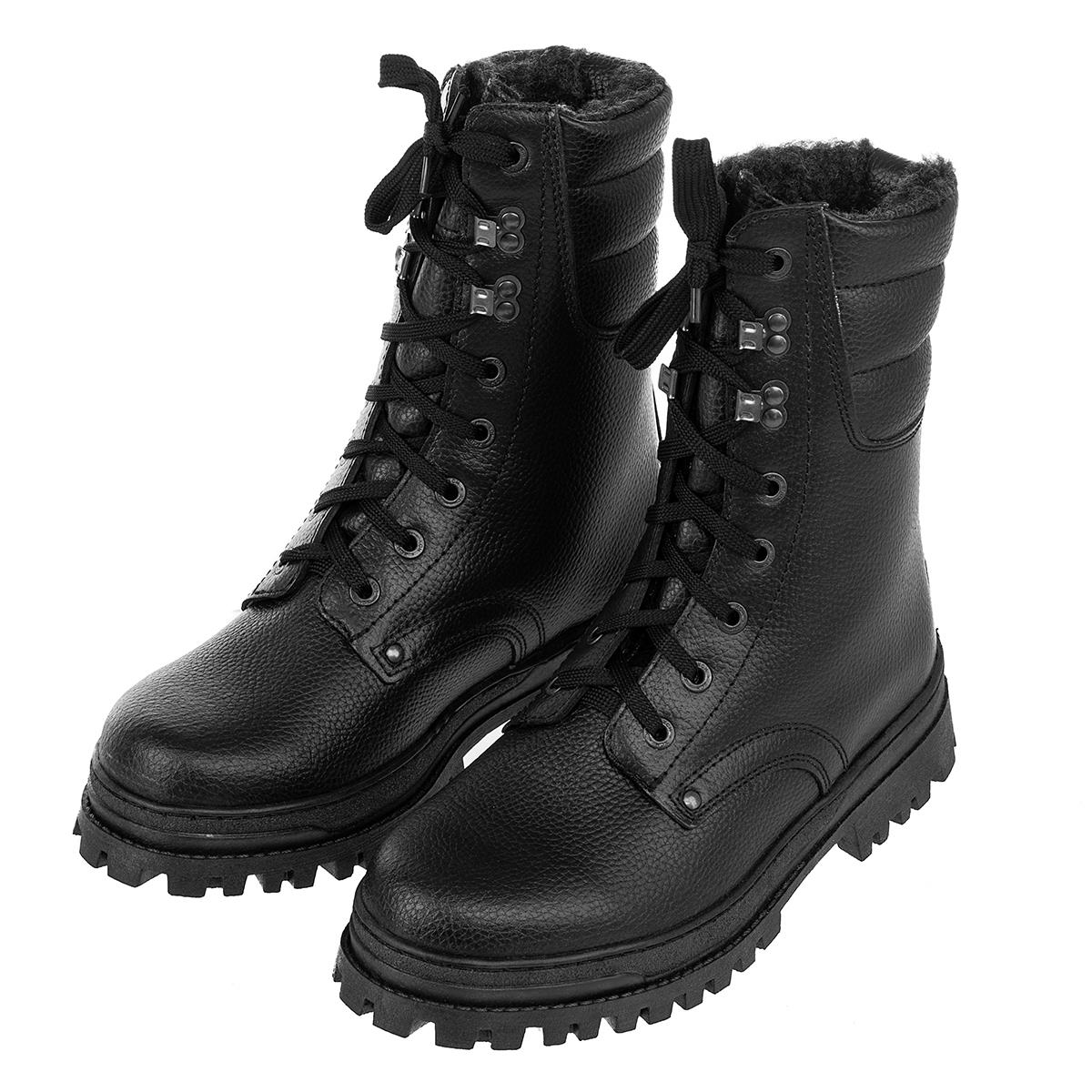 Ботинки рабочие мужские ХСН Охрана Зима (502) черные 46 RU