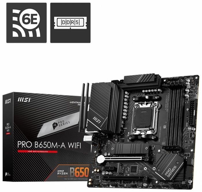 Материнская плата MSI Pro B650M-A WIFI