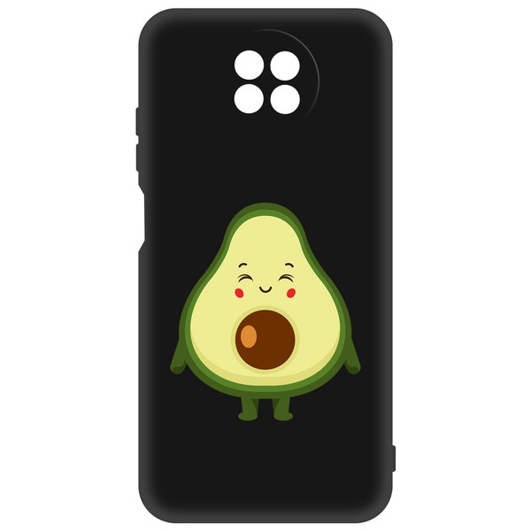 Чехол-накладка Krutoff Soft Case Авокадо Милый для Xiaomi Redmi Note 9t