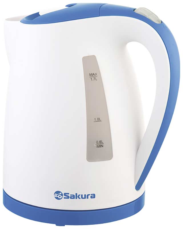 Чайник электрический SAKURA SA-2346WBL 1.7 л White, Blue