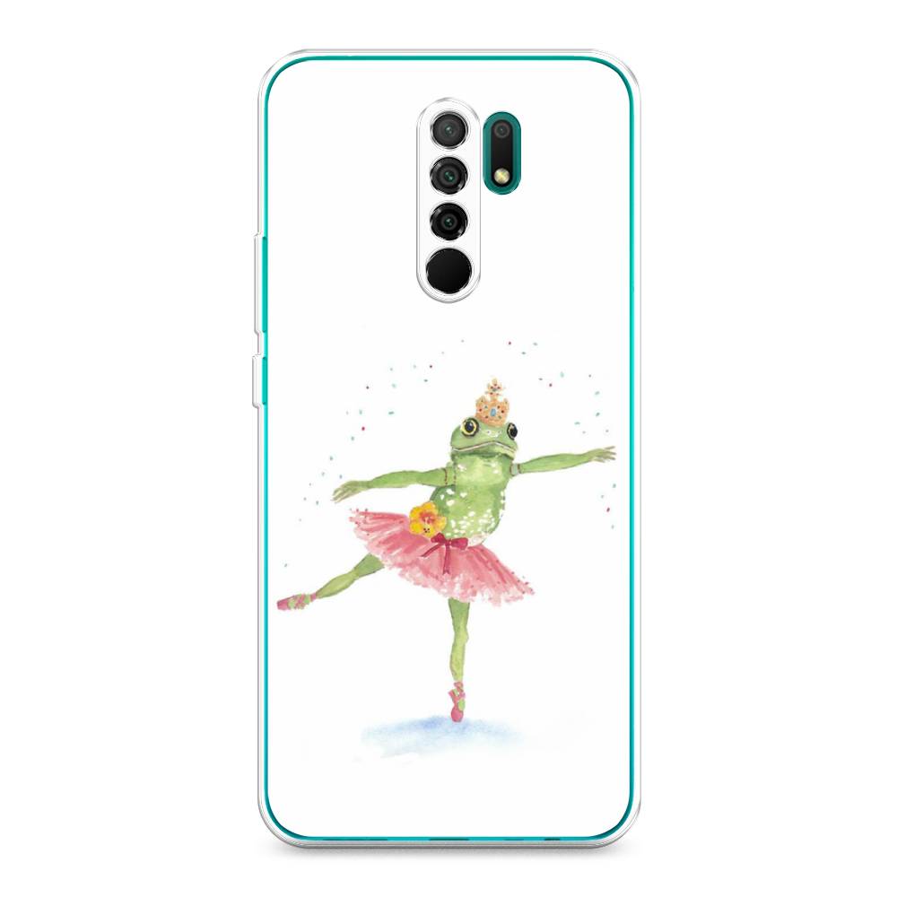 Чехол на Xiaomi Redmi 9 "Лягушка-балерина"
