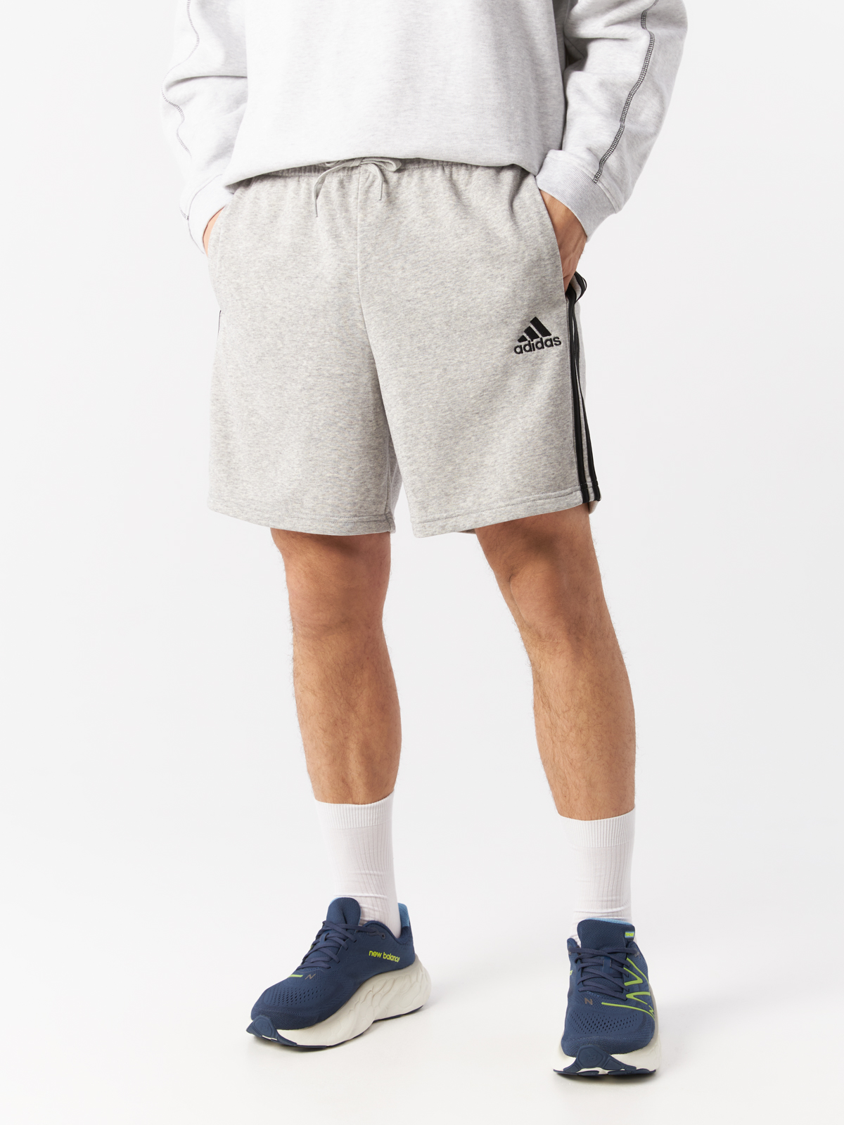 Шорты Adidas для мужчин, размер XL, серый-83F7, GK9599, 1 шт.