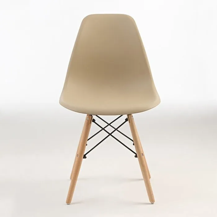 Стул Клик Мебель "Eames" HYH-A304 бежевый/бежевый