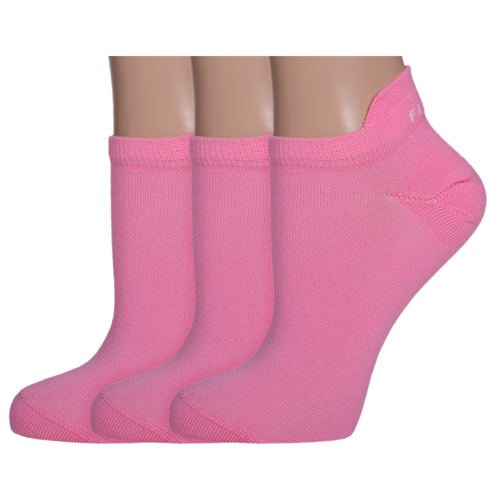 Комплект носков женских LorenzLine 3-С7 розовых; белых 23