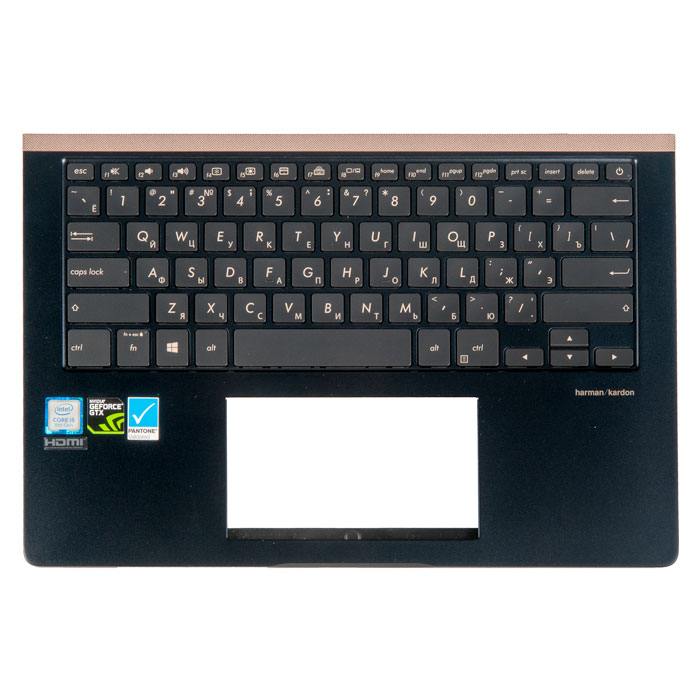 Топкейс с клавиатурой для Asus UX450F, UX450FD, UX450FDX, Blue 13N1-5SA0211