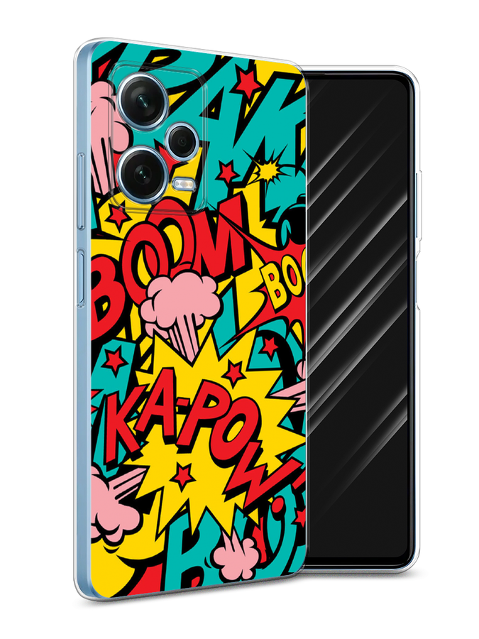 Чехол Awog для Xiaomi Redmi Note 12 Pro Plus "Постер pop art"