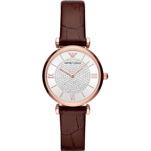 Наручные часы женские Emporio Armani AR11269 коричневые