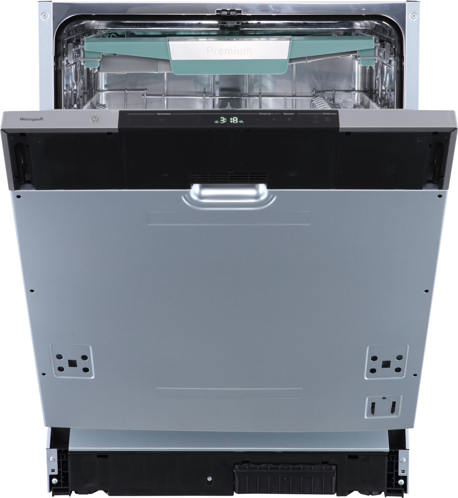 Встраиваемая посудомоечная машина Weissgauff BDW 6151 Inverter Touch AutoOpen Timer Floor