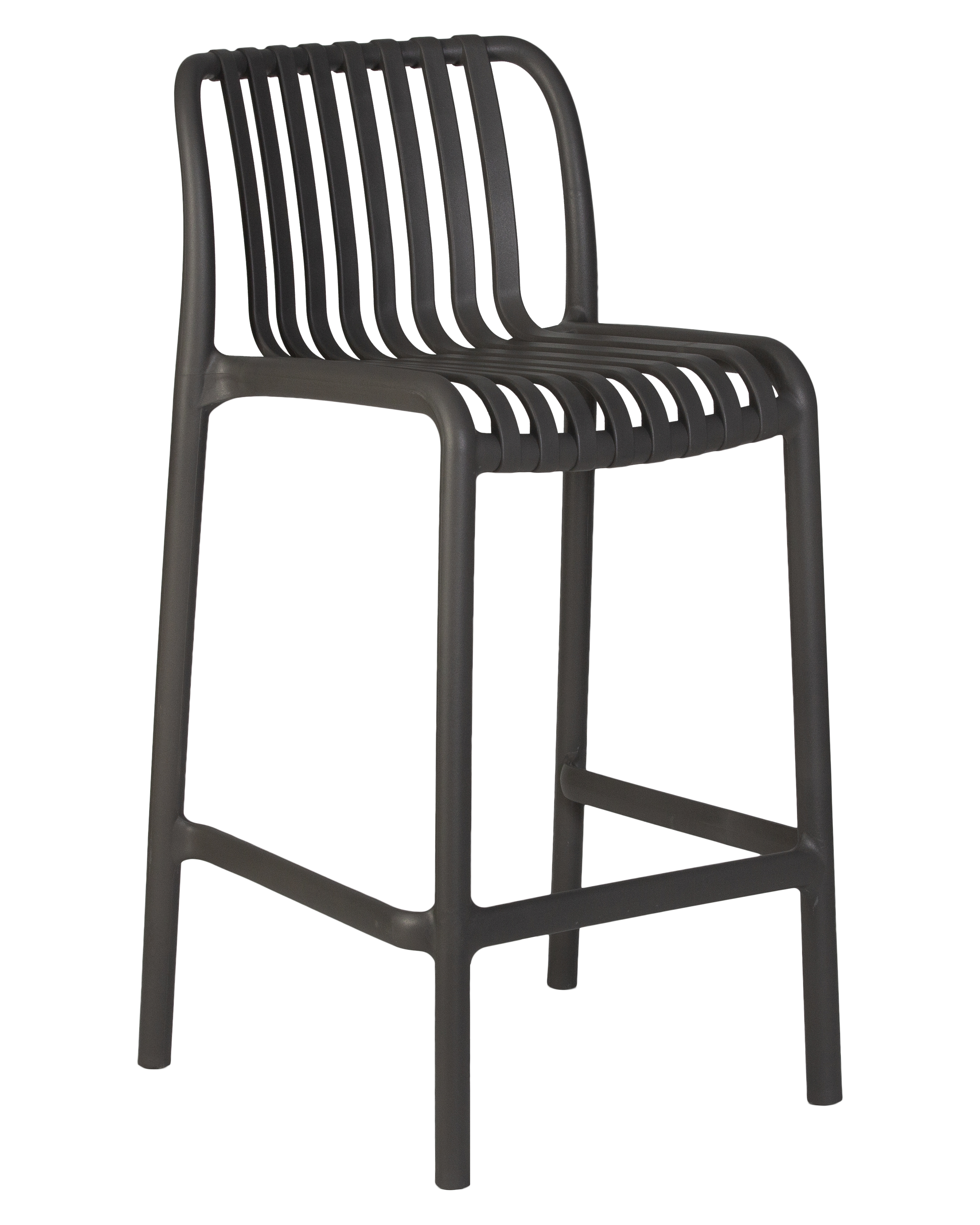 Полубарный стул Империя стульев CHLOE LMZL-PP777-1 dark grey, темно-серый