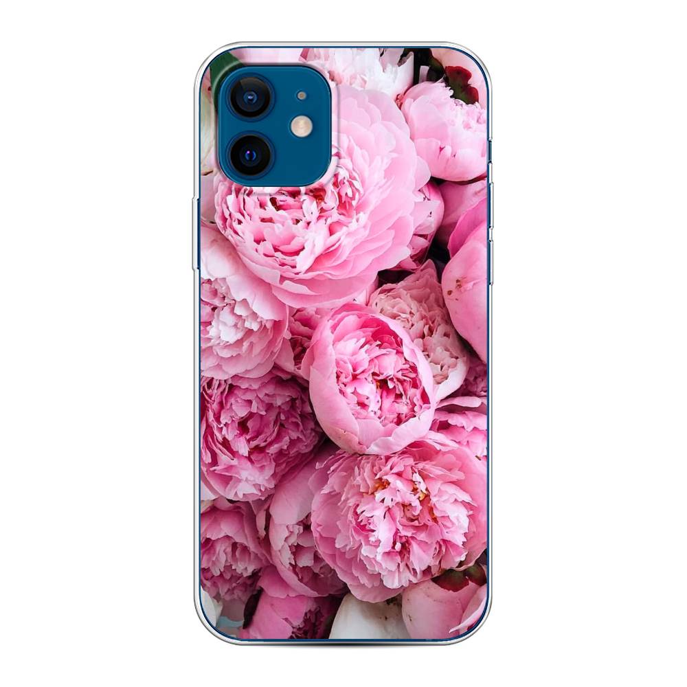 Чехол на Apple iPhone 12/12 Pro "Розовые пионы"