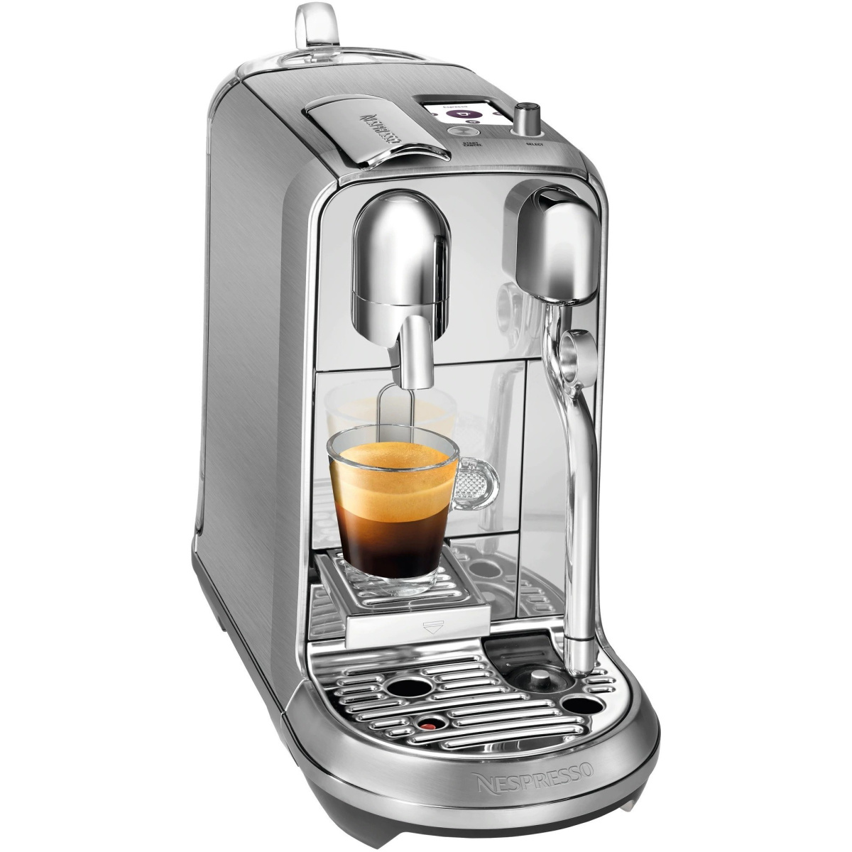 Кофемашина капсульного типа Nespresso J520 серебристая