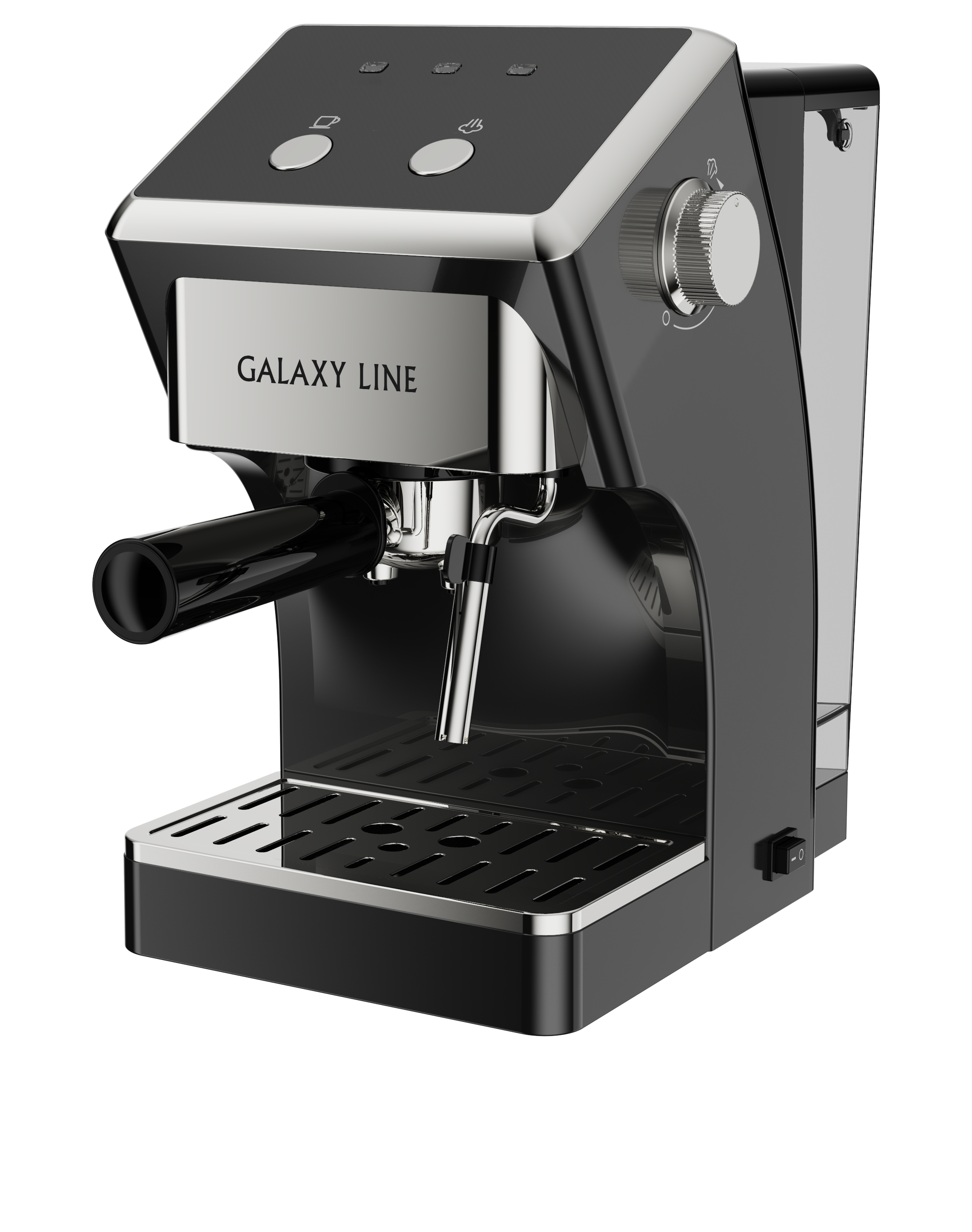 Рожковая кофеварка GALAXY LINE GL0756 черный