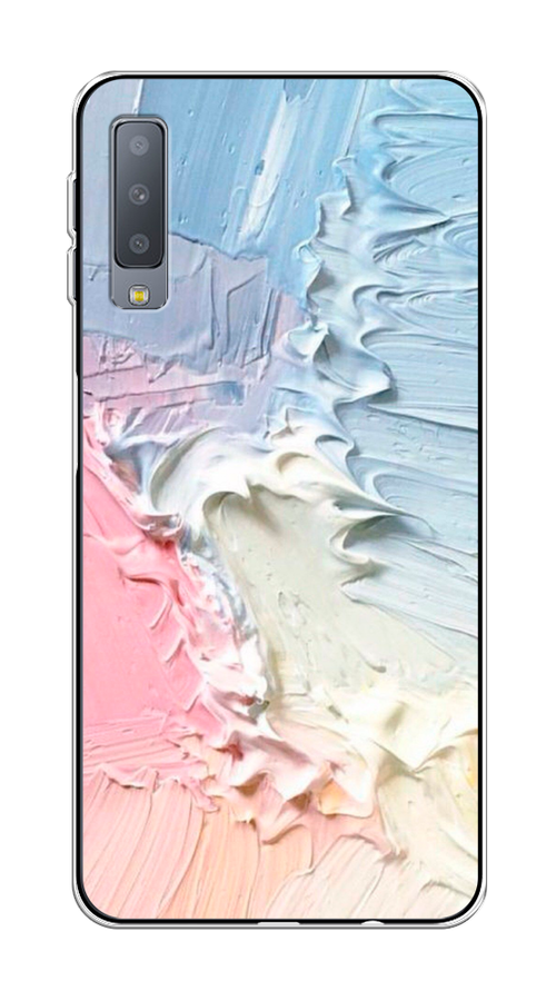 Чехол Awog  на Samsung Galaxy A7 2018 "Фруктовое мороженное"