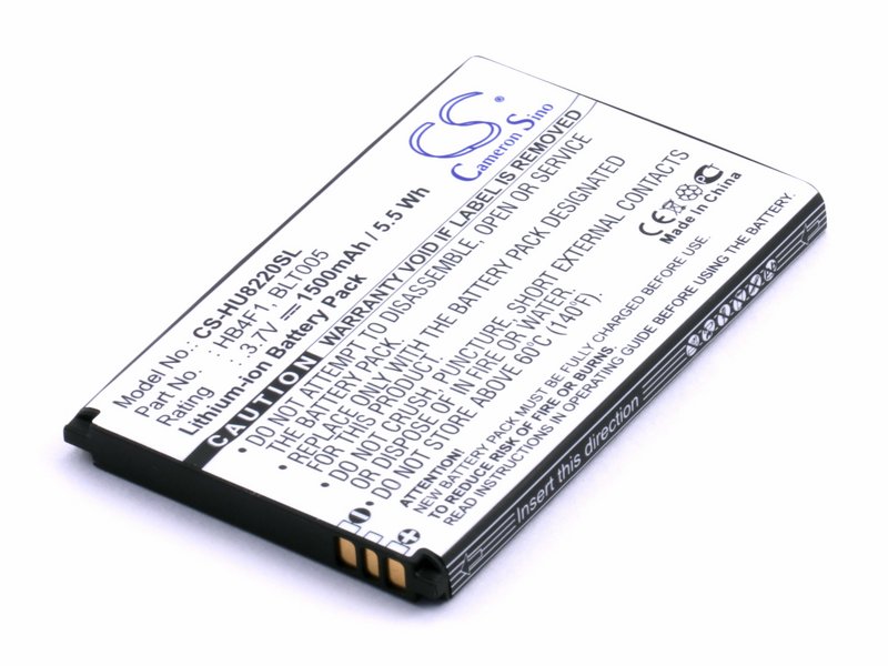 Аккумулятор для Huawei Ideos X5, МегаФон U8230 (BLT005, HB4F1)