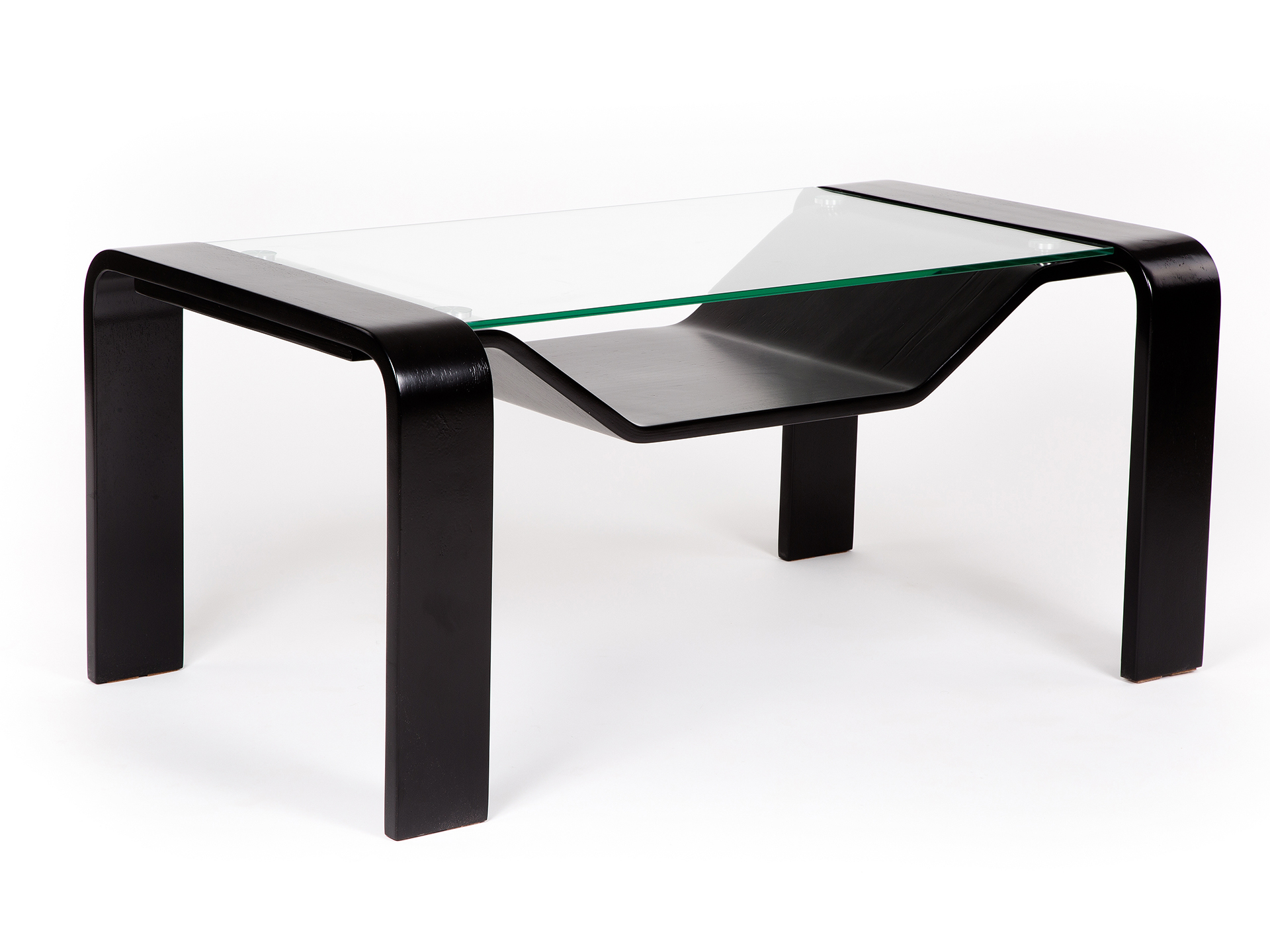 Журнальный столик Мебелик Гурон 1 100х57х45 см, венге